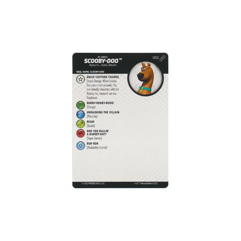 Figura De Heroclix Scooby Doo 002